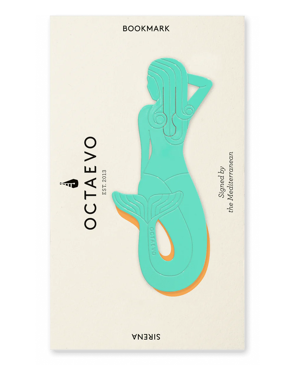 Bookmark - Sirena / Mermaid in Mint - by Octaevo Barcelona – Snowhome